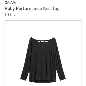 Gaiam Tops | Gaian Yoga Tunic | Poshmark